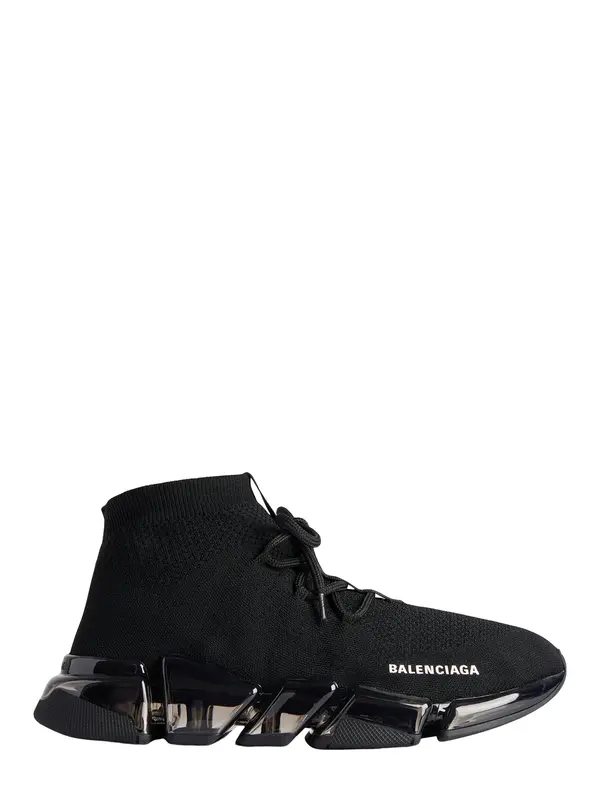 Balenciaga Speed 2.0 Lace-up Sneakers - Black