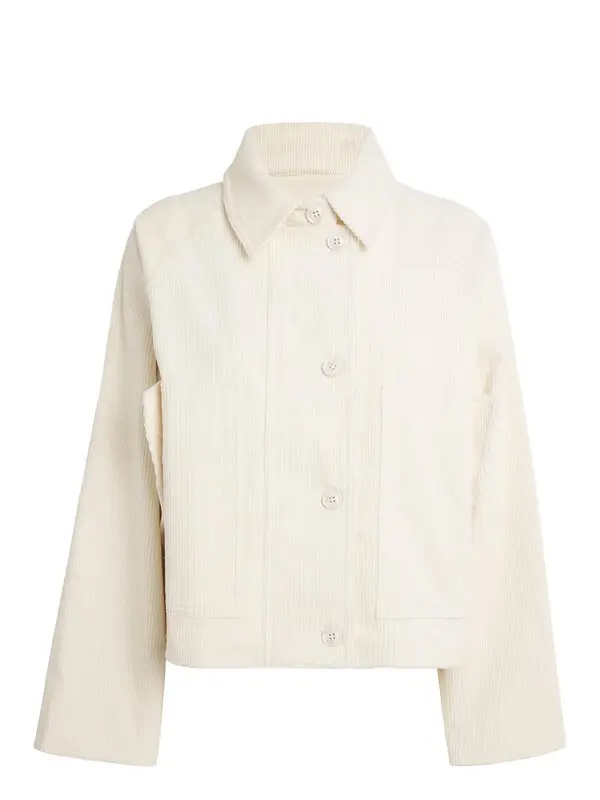 Paige Corduroy Tylee Jacket - Ivory