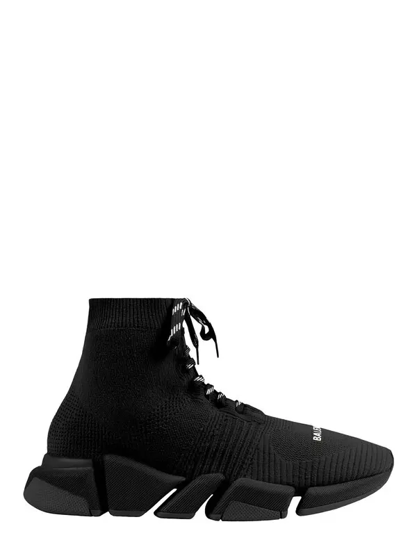 Balenciaga Speed 2.0 Lace-up Sneakers - Black