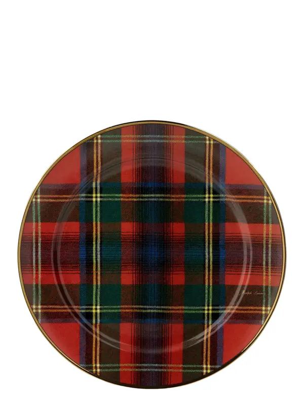 Ralph Lauren Alexander Charger Plate - Red