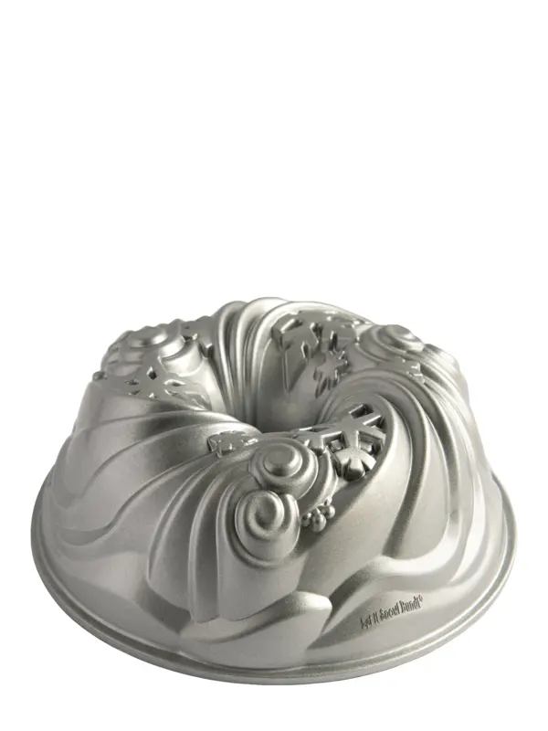 NORDICWARE Let It Snow Bundt Pan - Silver