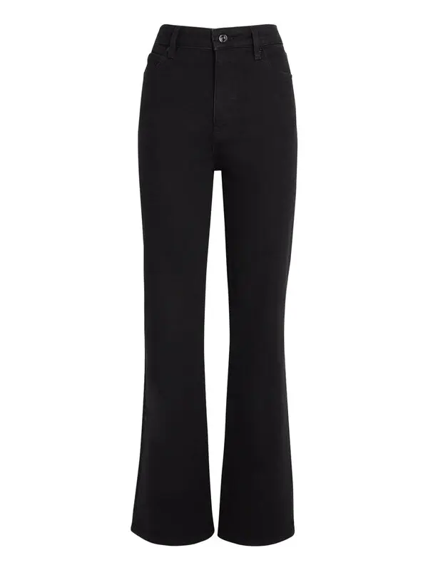 FRAME The Narrow Barrel Leg Jeans - Black