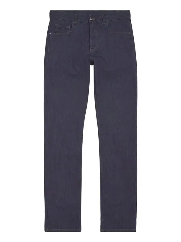 Canali Slim Fit Jeans - Blue