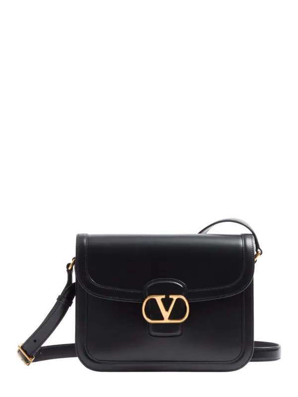 Valentino Garavani Calf Leather 9 To 5 Satchel - Black