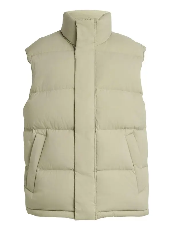 Nn07 Matthew Padded Gilet - Green