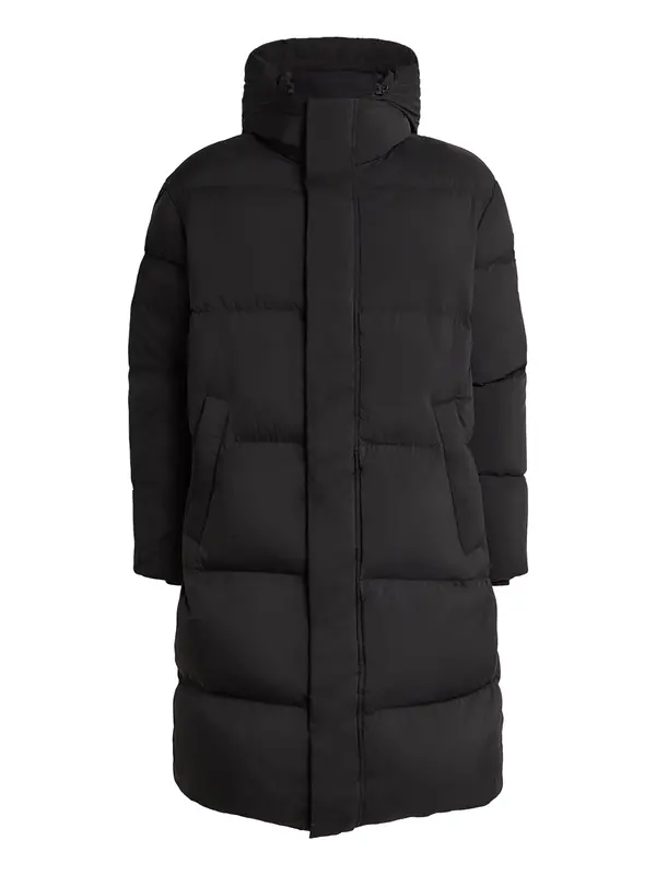 Nn07 Pascal Longline Down Jacket - Black