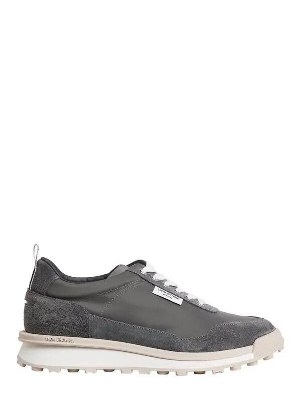 Thom Browne Tech Nylon Alumni Sneakers - Grey