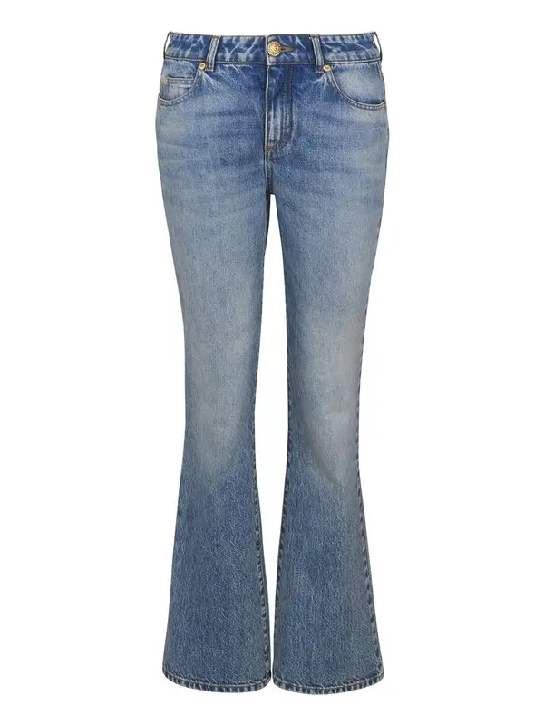 Balmain Flared Jeans - Blue