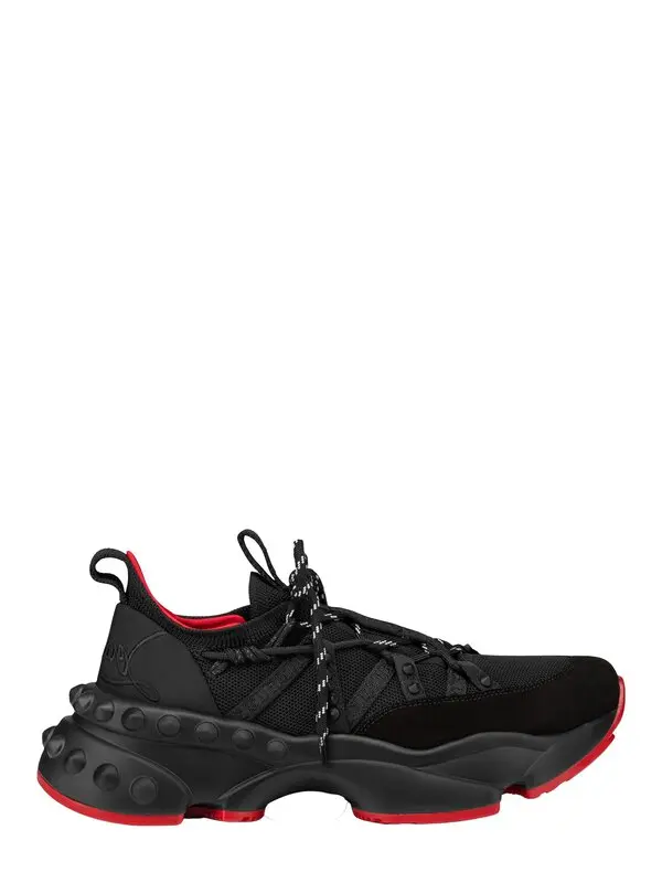 CHRISTIAN LOUBOUTIN Trailnrun Low-top Sneakers - Black