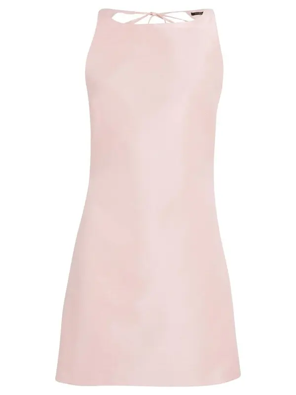 Maje Open-back Mini Dress - Pink