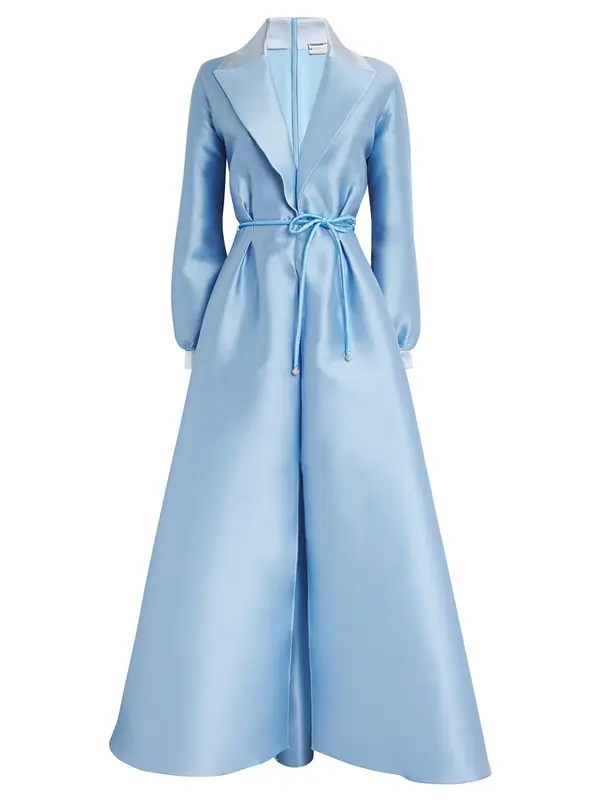 Alexis Mabille Radzimir Notched-lapel Gown - Blue