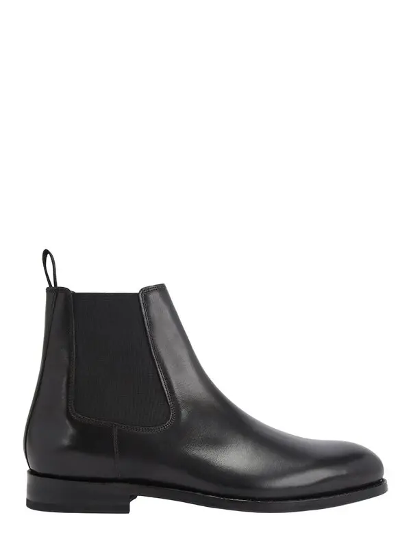 Kurt Geiger Leather Chelsea Boots - Black