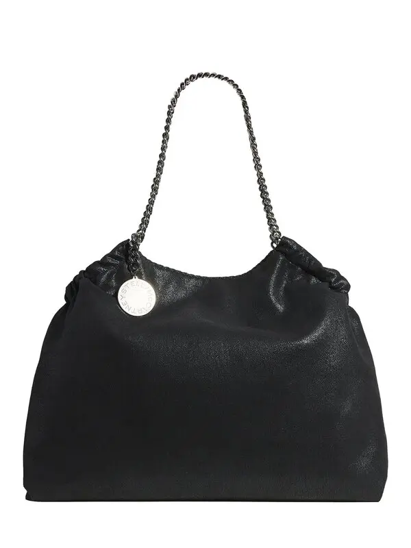 Stella McCartney Shaggy Deer Falabella Tote Bag - Black