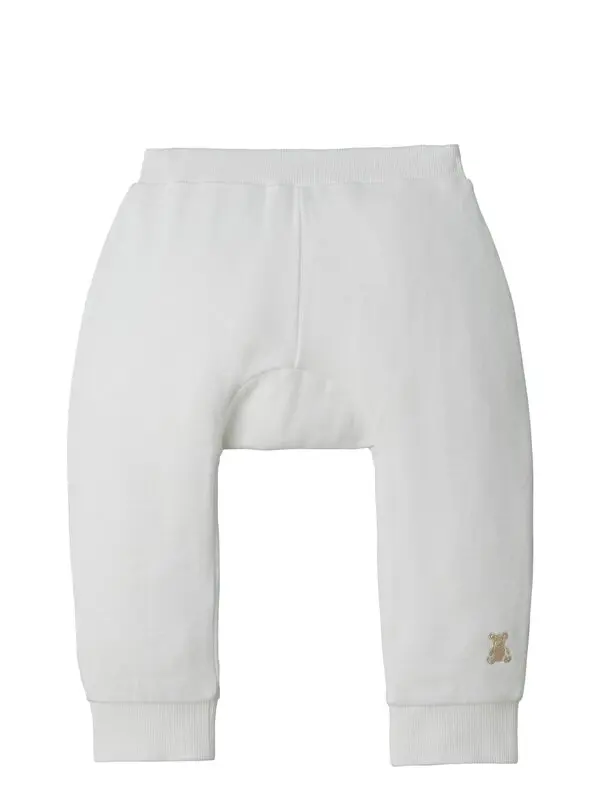 MIKI HOUSE Cotton Leggings - White