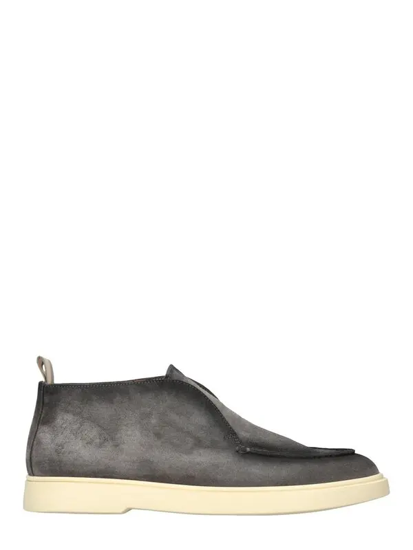 Officine Creative Suede Ankle Boots - Grey
