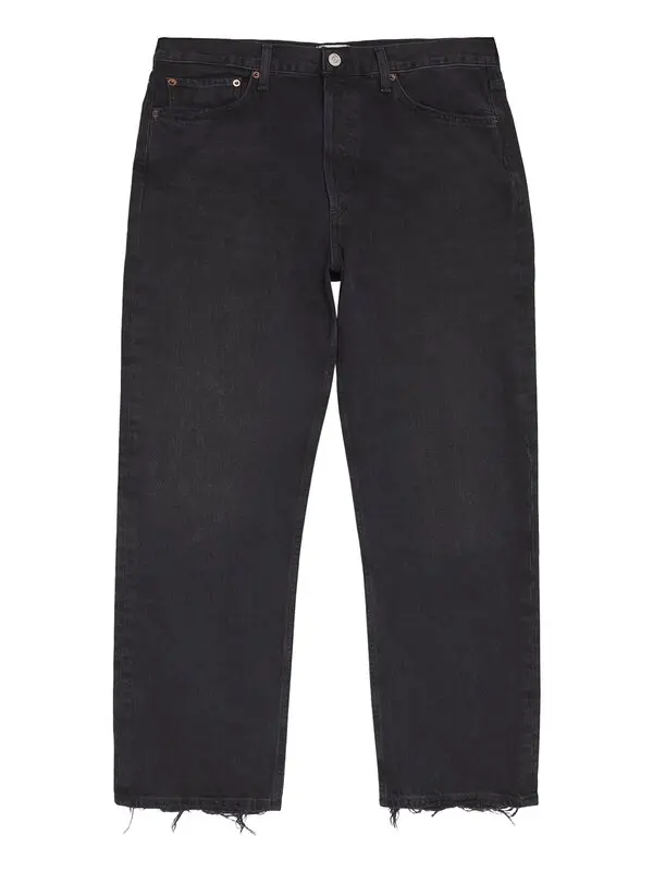 AGOLDE 90's Straight Jeans - Black