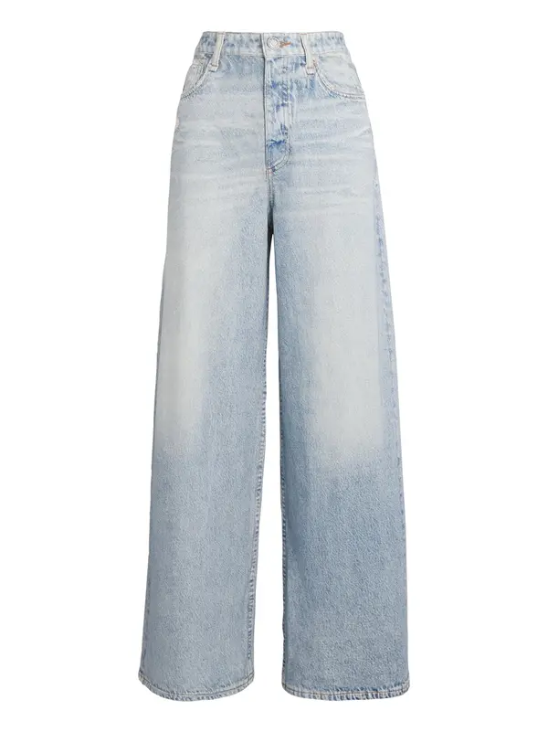 Rag & Bone Miramar Sofie Mid-rise Cropped Jeans - Blue
