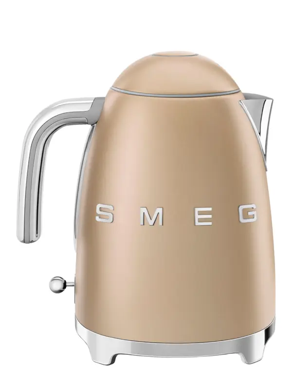 SMEG 50s Style Kettle Matte Champagne - Ivory