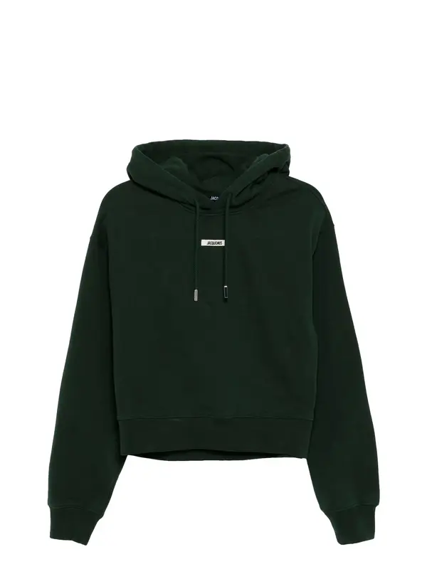 Jacquemus Logo Hoodie - Green