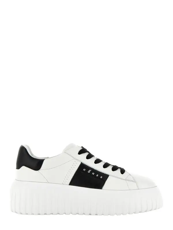 Hogan H-stripe Sneakers - White
