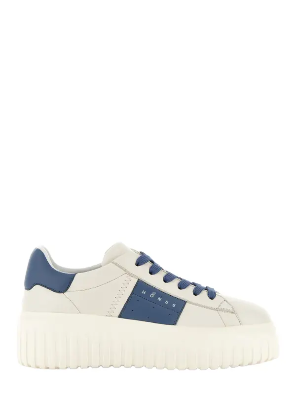 Hogan H-stripes Logo Sneakers - Neutrals