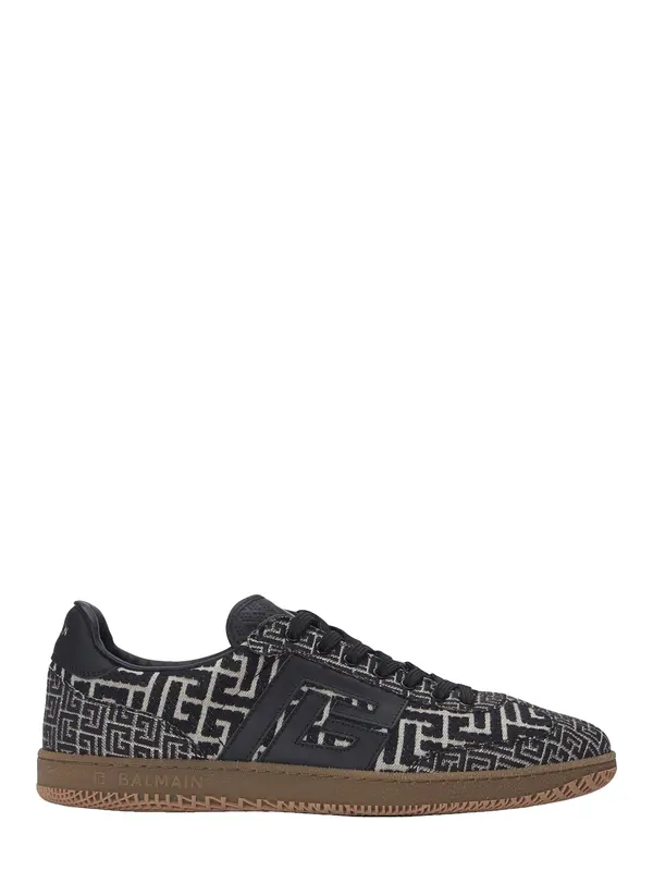 Balmain Swan Sneakers - Black