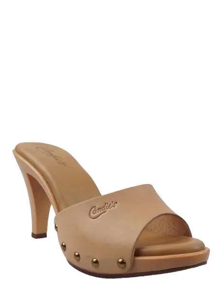 CANDIE'S Emiliana Platform Sandal - Natural Leather