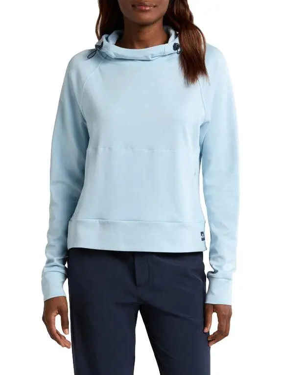 SWANNIES Emma Drawcord Hoodie - Sky