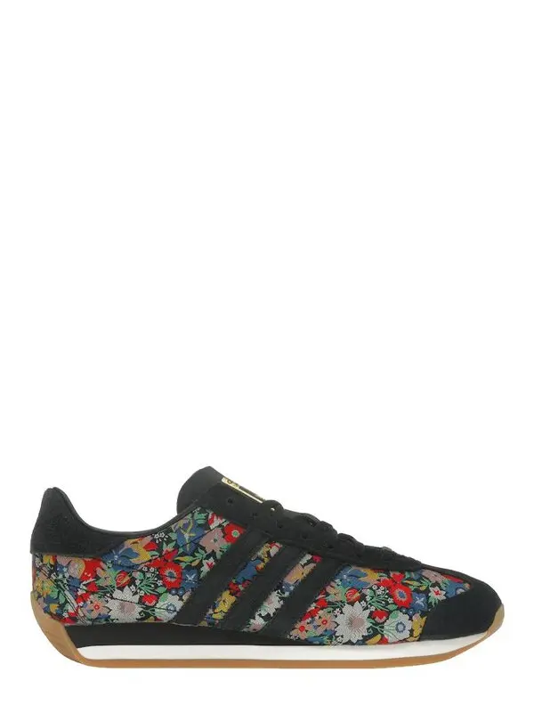 Adidas Country Og Liberty London Floral Sneakers - Aurora Ink/gum 3/off White