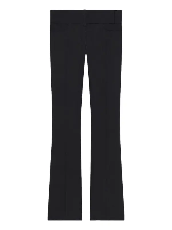 COURREGES Bootcut Trousers - Black