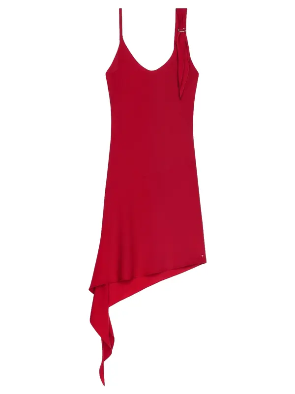 COURREGES Knot Dress - Red