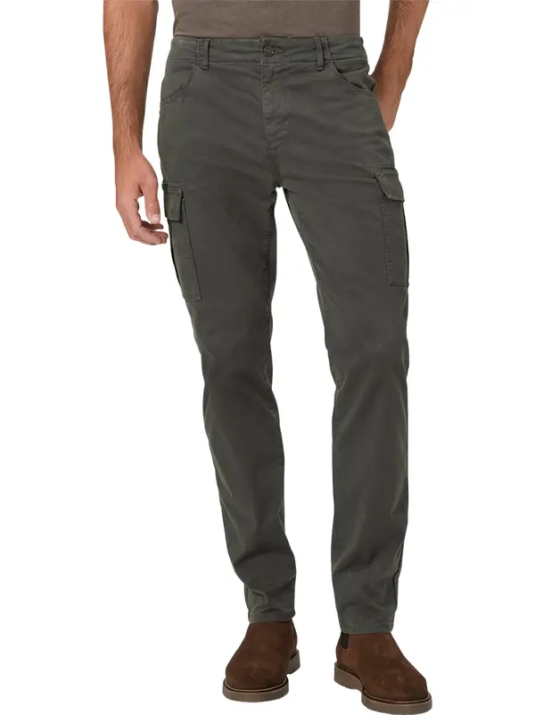 Paige Ronin Stretch Sateen Cargo Pants - Shd Glen