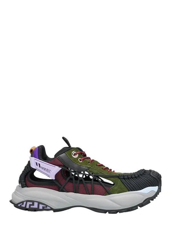 Versace Mercury V1 Cutout Sneakers - Army Plum Purple Pal