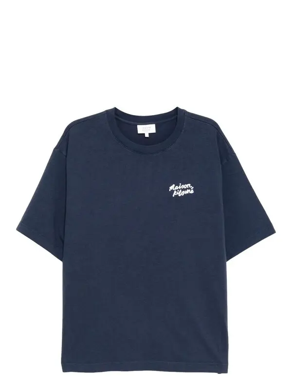 Maison Kitsuné Handwriting T-shirt - Blue