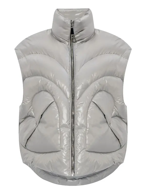 Khrisjoy Padded Down Gilet - Grey