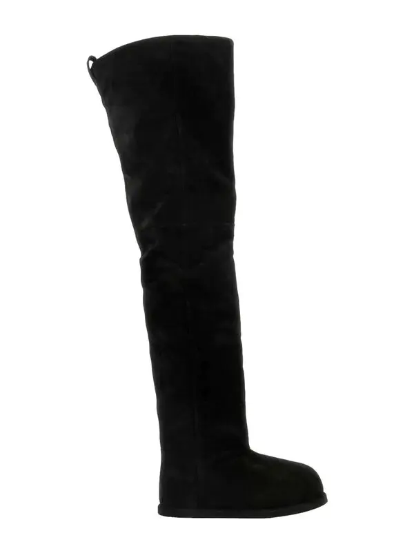 Amina Muaddi Heidi Over-the-knee Boots - Black