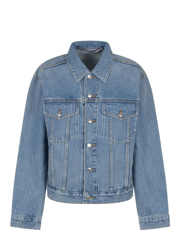 Alexander Wang Denim Trucker Jacket - Blue