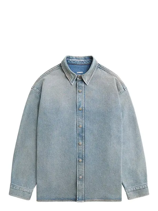 RÉLYK Willy Shirt In Blue - Indigo Tint