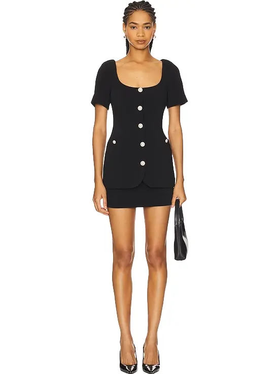 LOVERS AND FRIENDS Clifton Mini Dress - Black