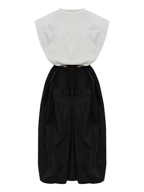Fabiana Filippi Cotton Midi Skirt - Black