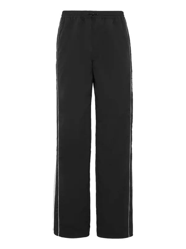 PLEIN SPORT Side-stripe Track Pants - Black