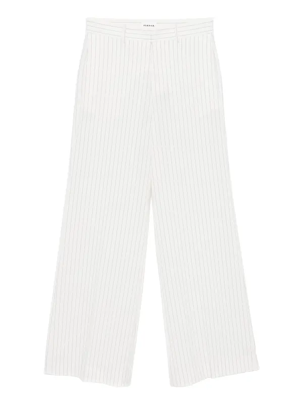 P.a.r.o.s.h Pinstriped Trousers - White