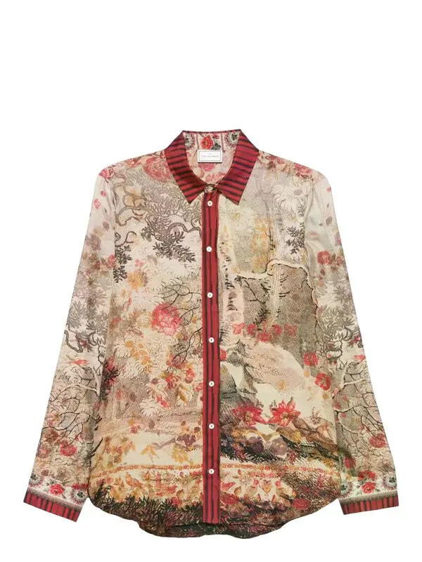 PIERRE-LOUIS MASCIA Aloe Shirt - Neutrals