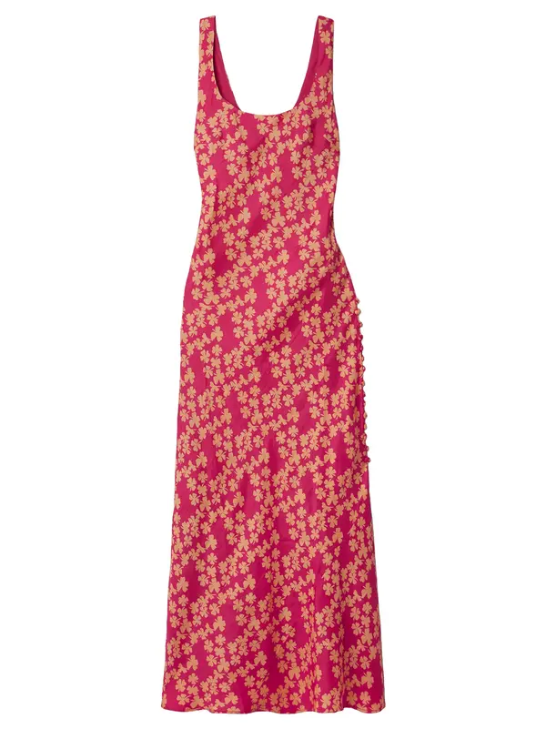 Alix Of Bohemia Adele Printed Maxi Dress - Red
