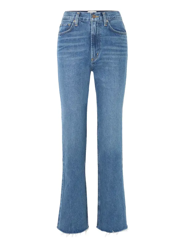 AGOLDE Leena High-rise Bootcut Jeans - Blue