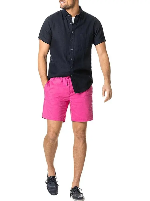 Rodd & Gunn Glenmark Drawstring Shorts - Geranium