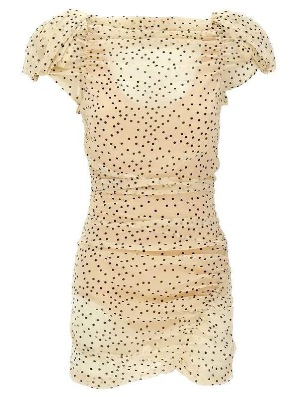 Magda Butrym 09 Mini Dress - Neutrals