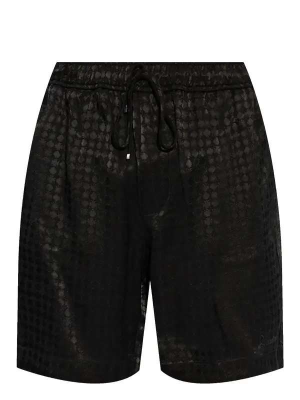 Amiri Jacquard Shorts - Black