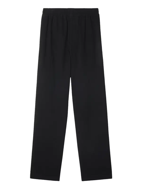 Burberry Cotton Trousers - Black
