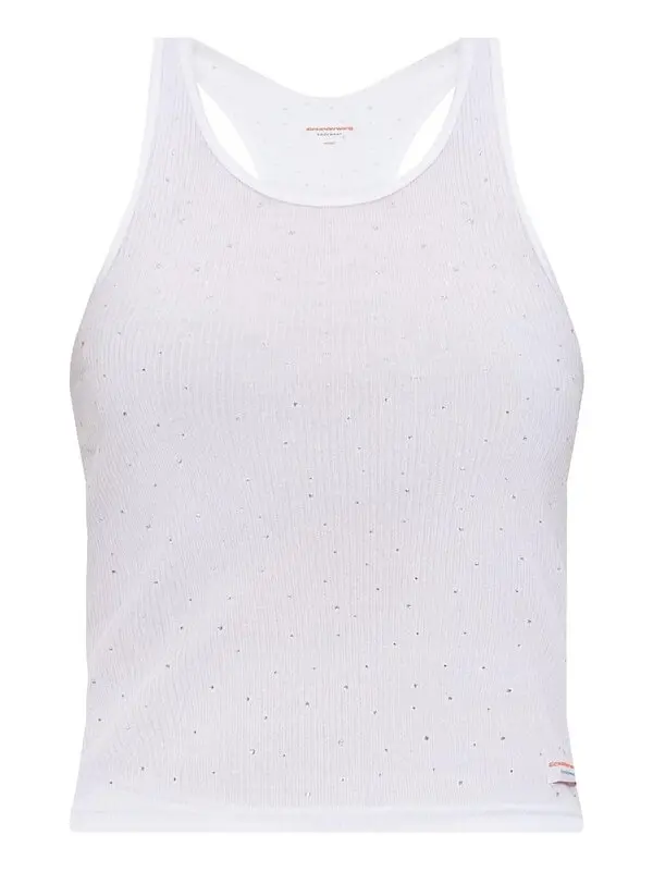 Alexander Wang Cotton Tank Top - White